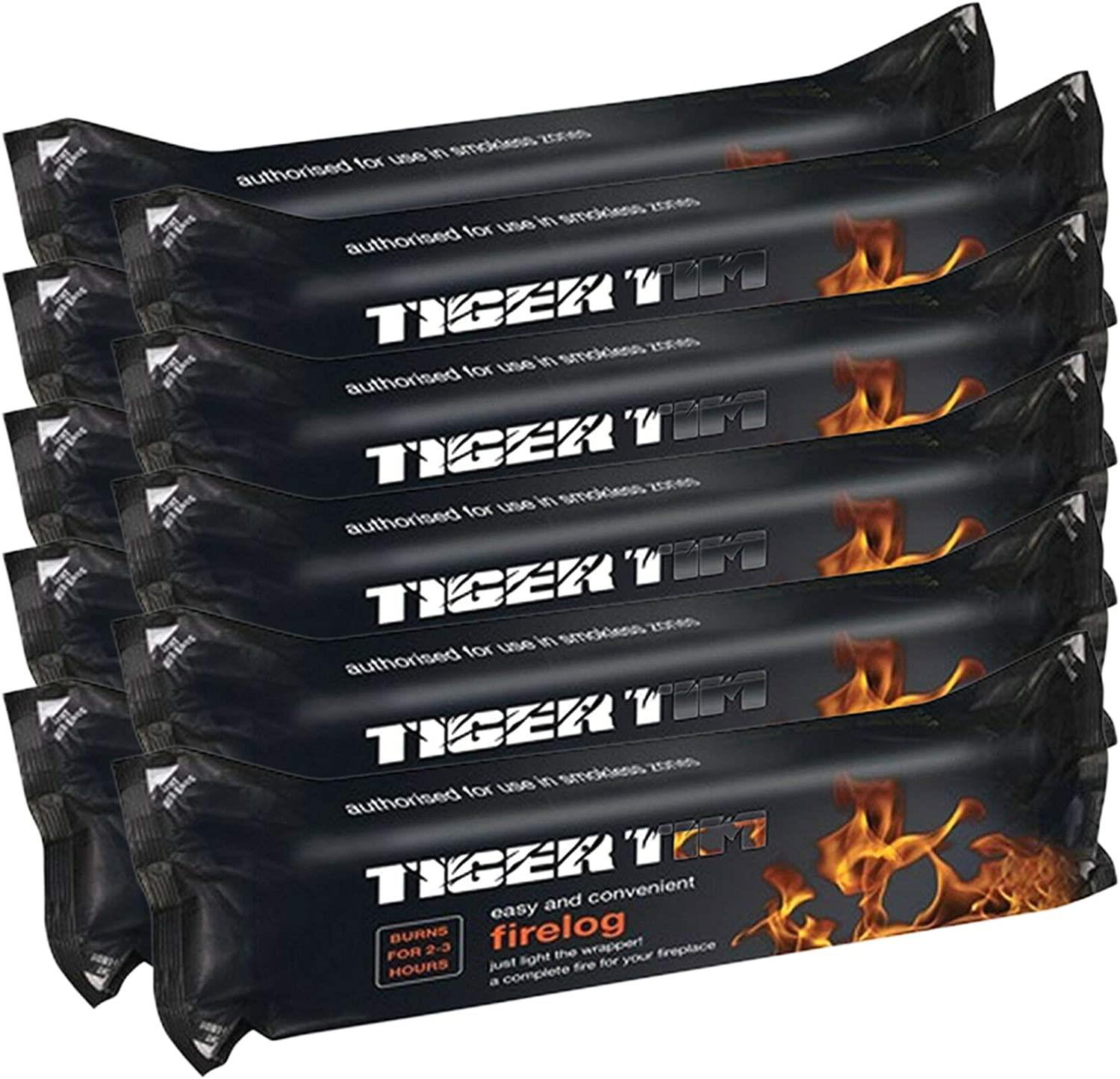 Tiger Tim Smokeless Instant Lighting 1.1Kg Fuel for Open Fire Stove ...