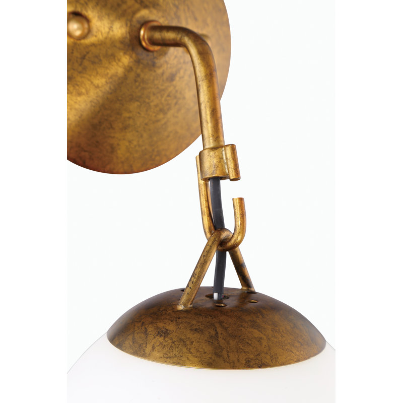 George Oliver Ison Armed Sconce & Reviews | Wayfair
