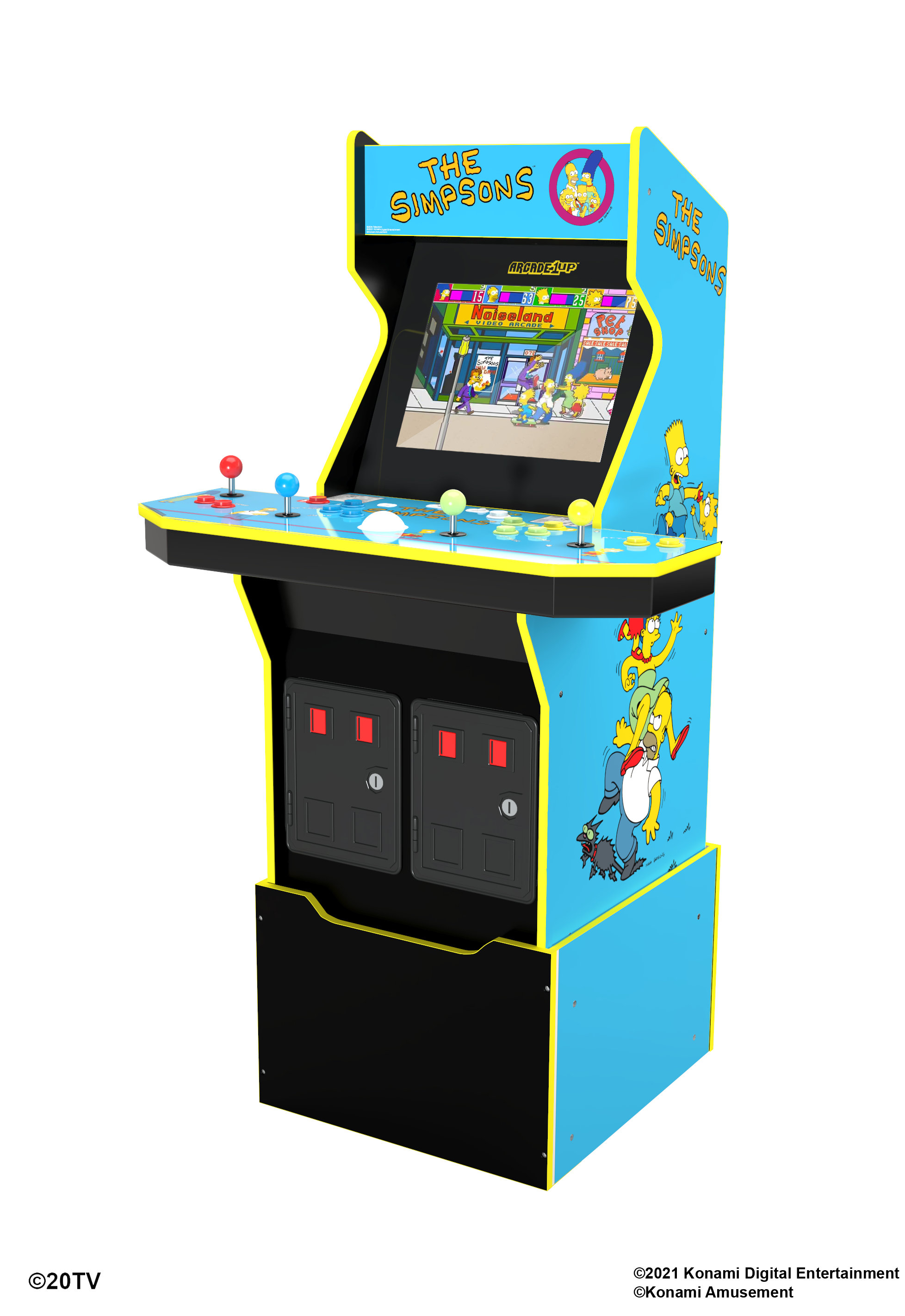 Arcade 1Up Jeu d'arcade debout avec rehausseur - Wayfair Canada
