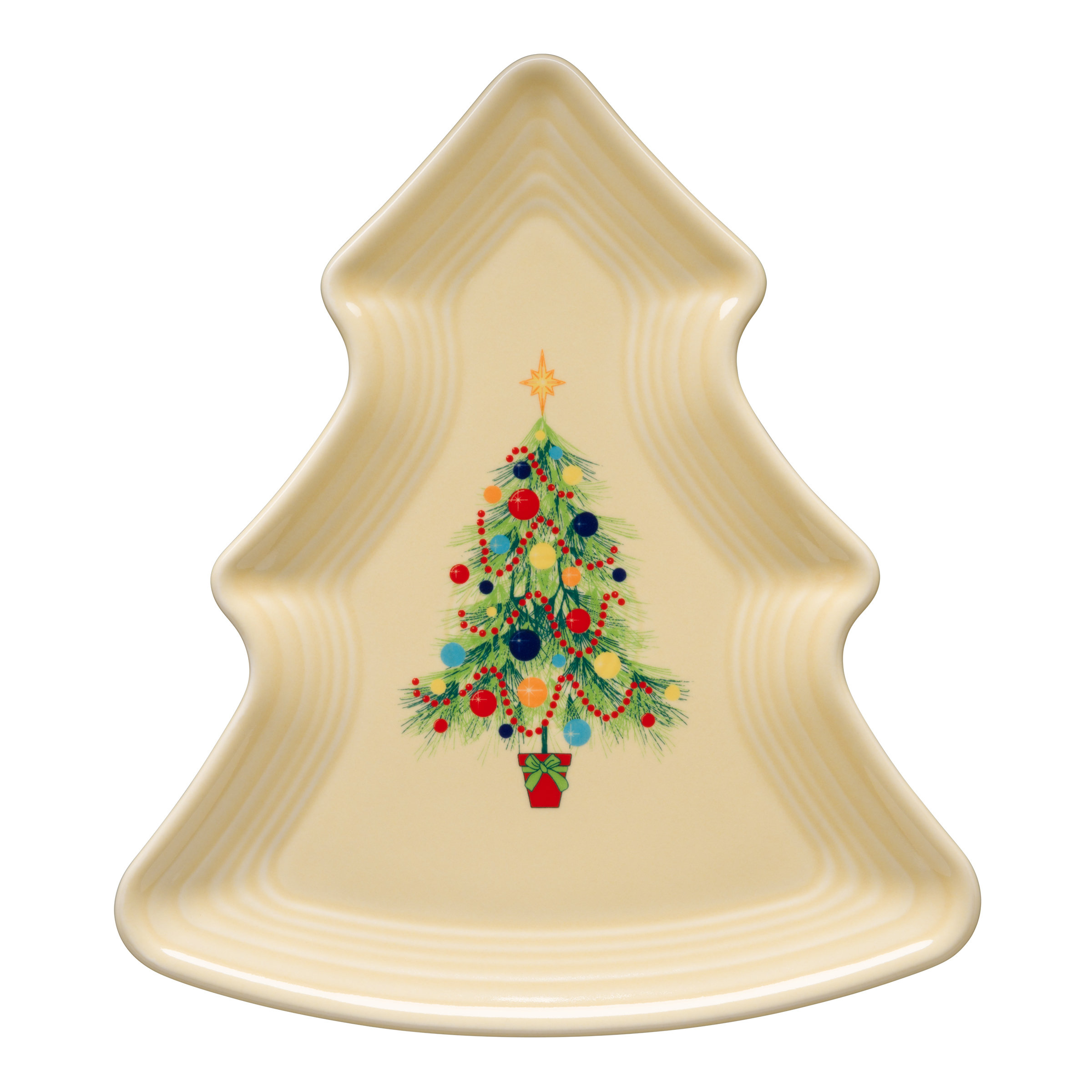 Fiesta Christmas Tree Tree Shaped Plate 10 1/8 Inch & Reviews - Wayfair ...