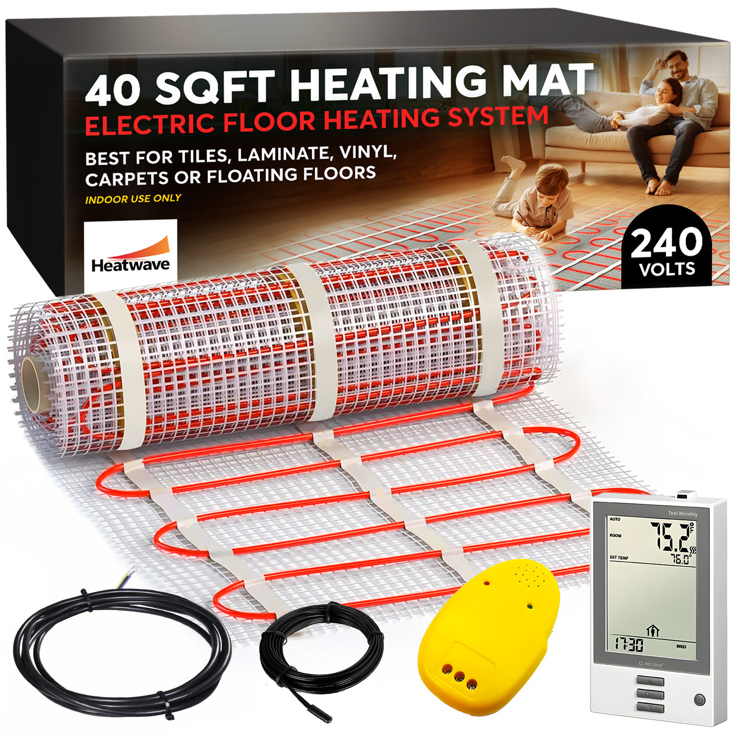 Heatwave by Heatizon Systems 240V Electric Underfloor Heating System ...