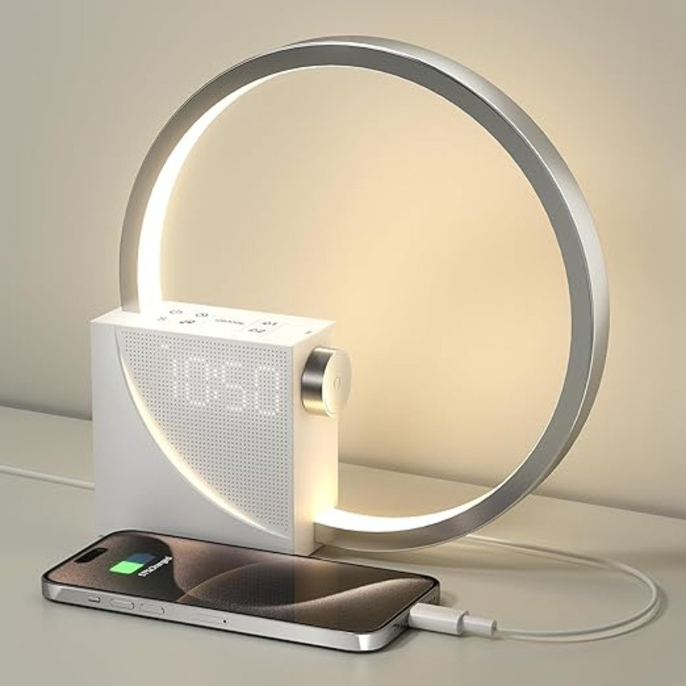 Invenitiah Digital Plastic / Acrylic Electric Tabletop Clock with Alarm ...