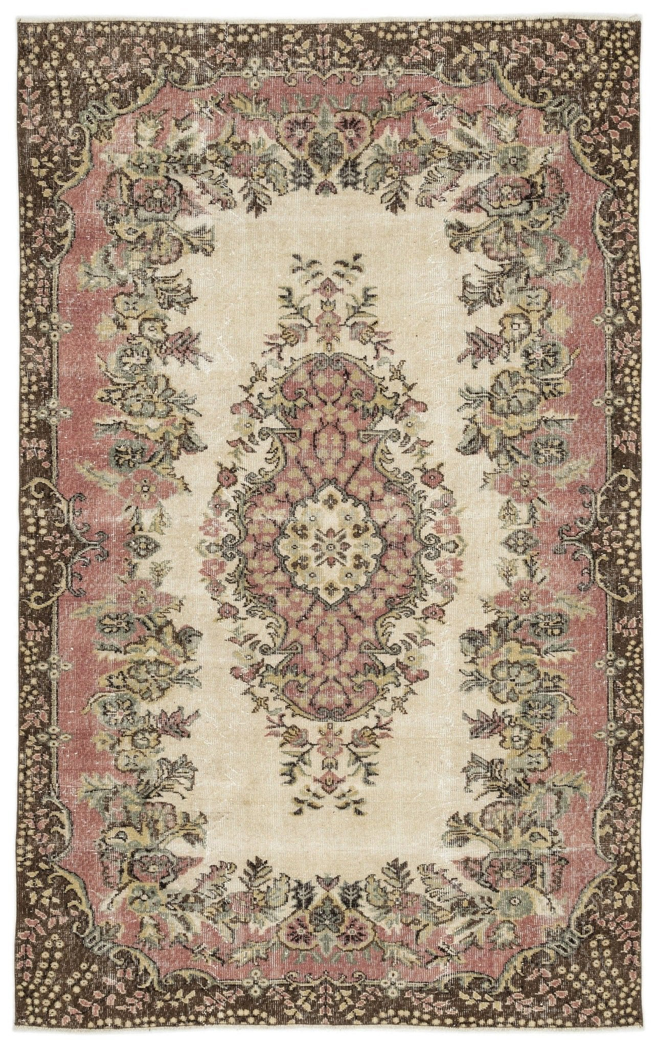 Charlton Home® Rectangle Donall Rectangle 6'2" X 7'9" Area Rug with Non ...