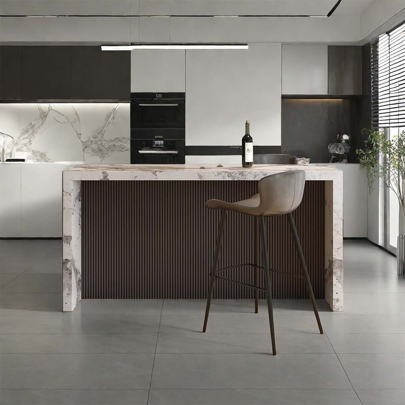 Hart Enjoy life Rock table Island table at home restaurant | Wayfair