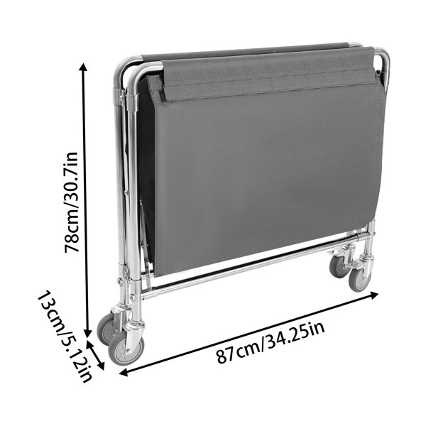 FRONG Folding Laundry Cart for Home or Commercial Use | Wayfair