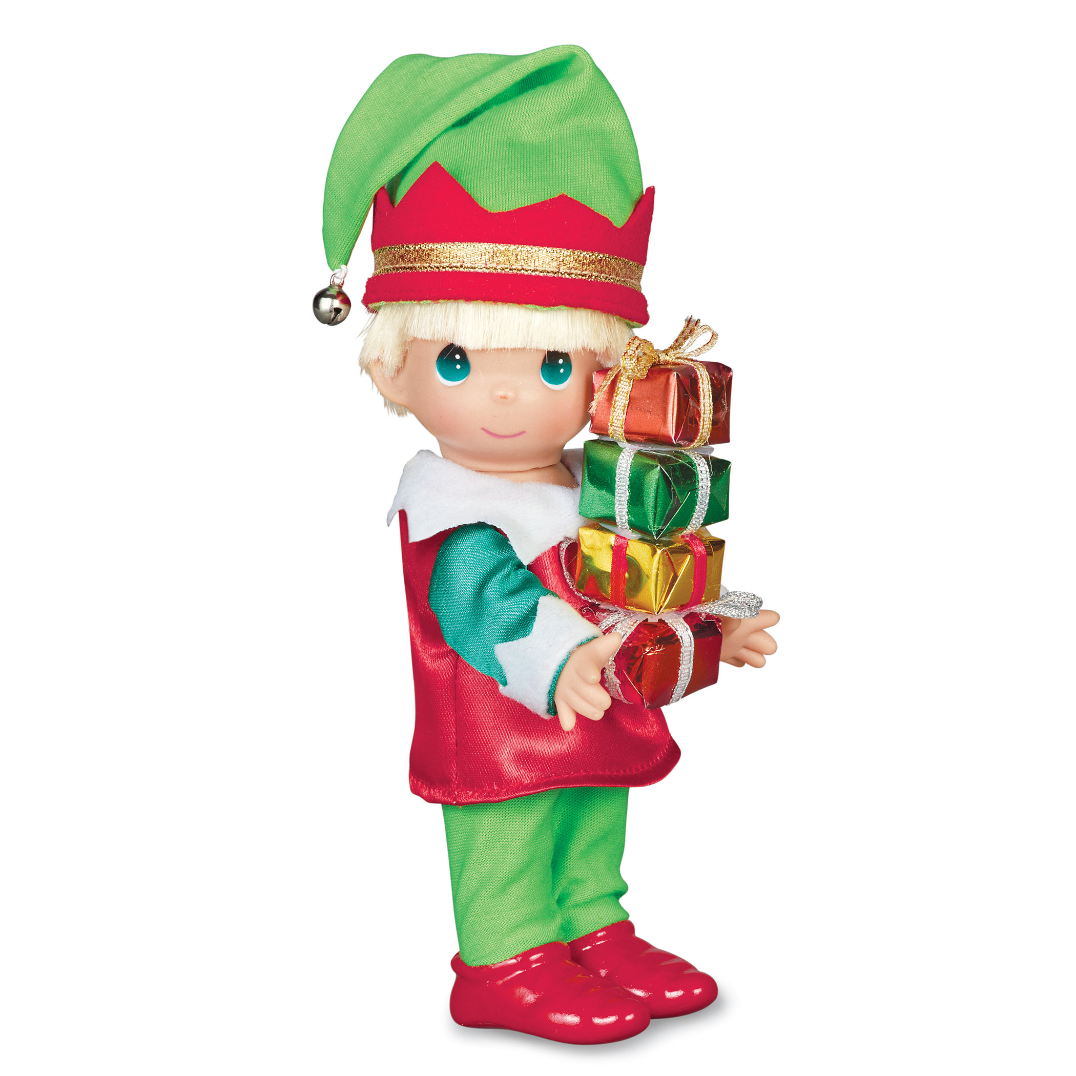 The Holiday Aisle® Precious Moments Christmas Cheer Elf Doll - Wayfair ...
