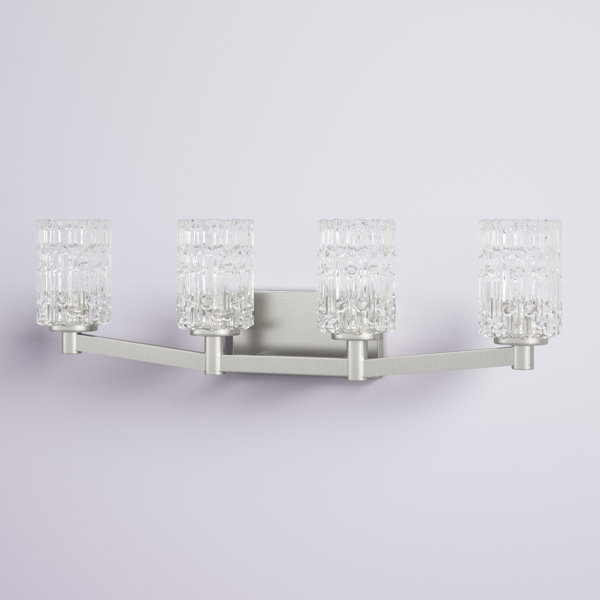 Etta Avenue™ Samson 4-Light Vanity Light & Reviews | Wayfair
