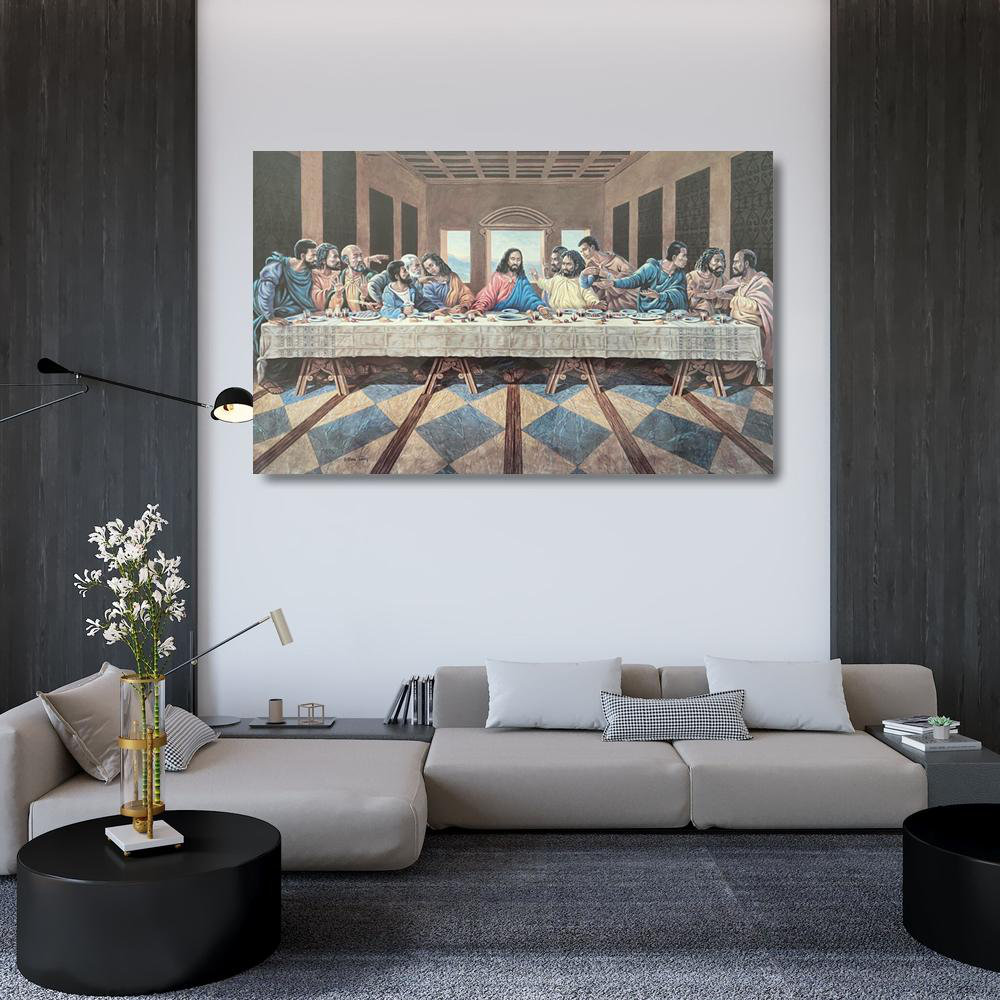 Alcott Hill® Black Last Supper | Wayfair