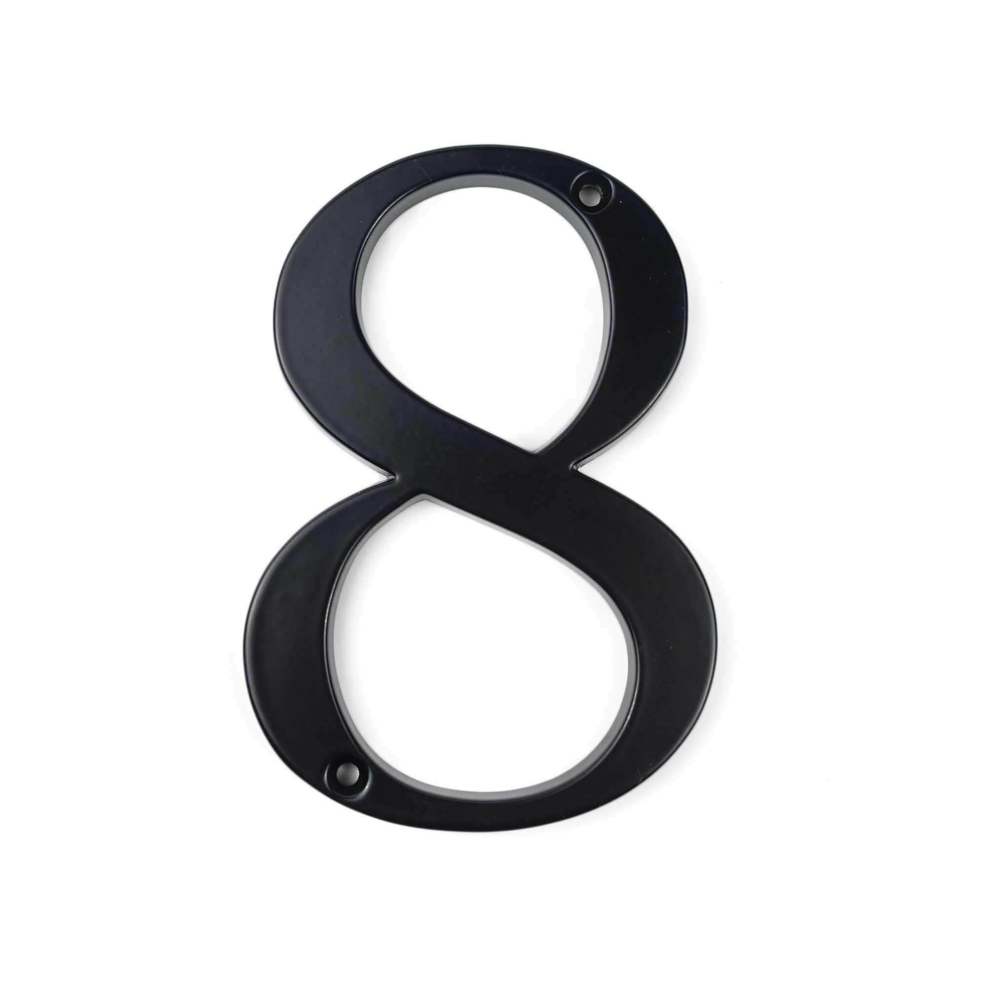 HASWARE 4 inch (10cm) Metal House Number, Zinc Alloy | Wayfair