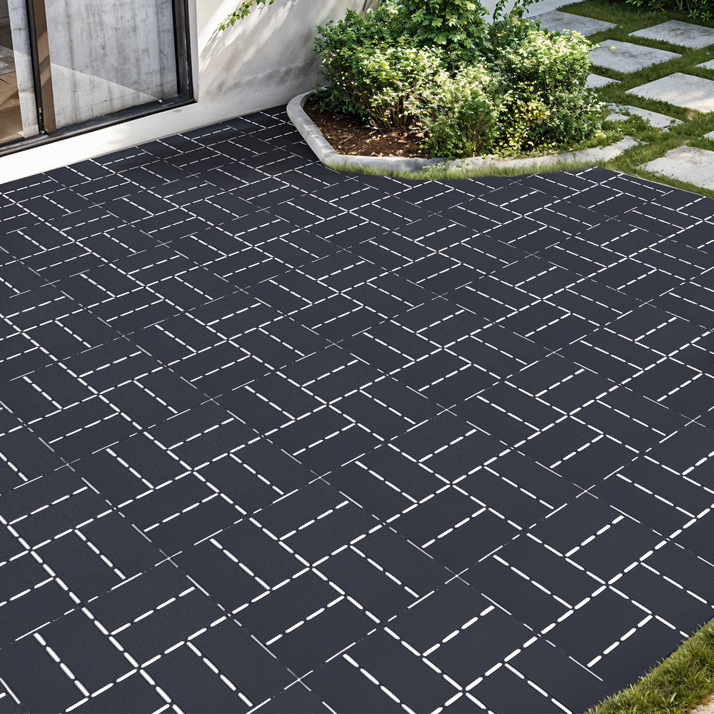 17 Stories 10Pcs Plastic Interlocking Floor Deck Tiles | Wayfair.co.uk