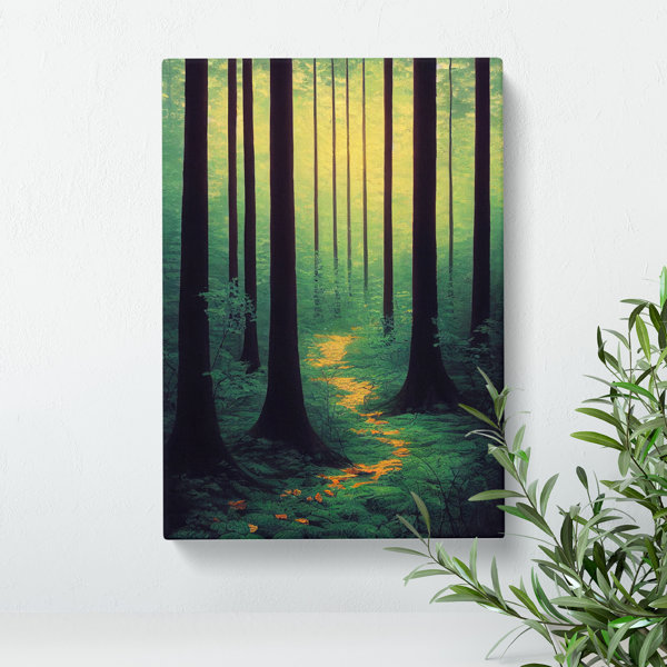 Alpen Home XC1022-4660X Through The Forest - Wrapped Canvas Print ...