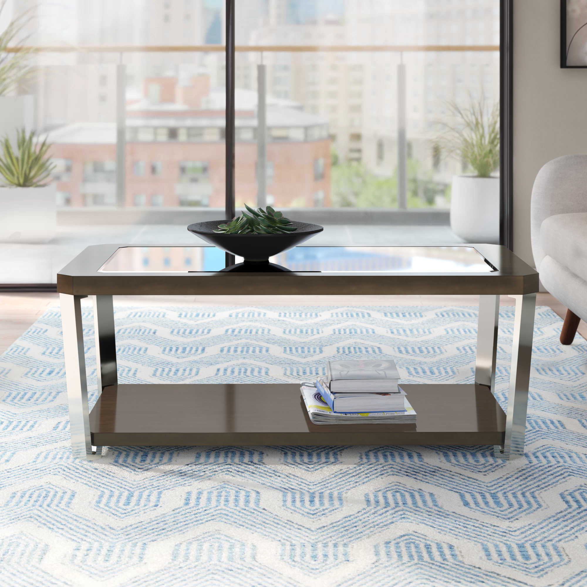 Ivy Bronx Cottingham Coffee Table with Storage & Reviews | Wayfair