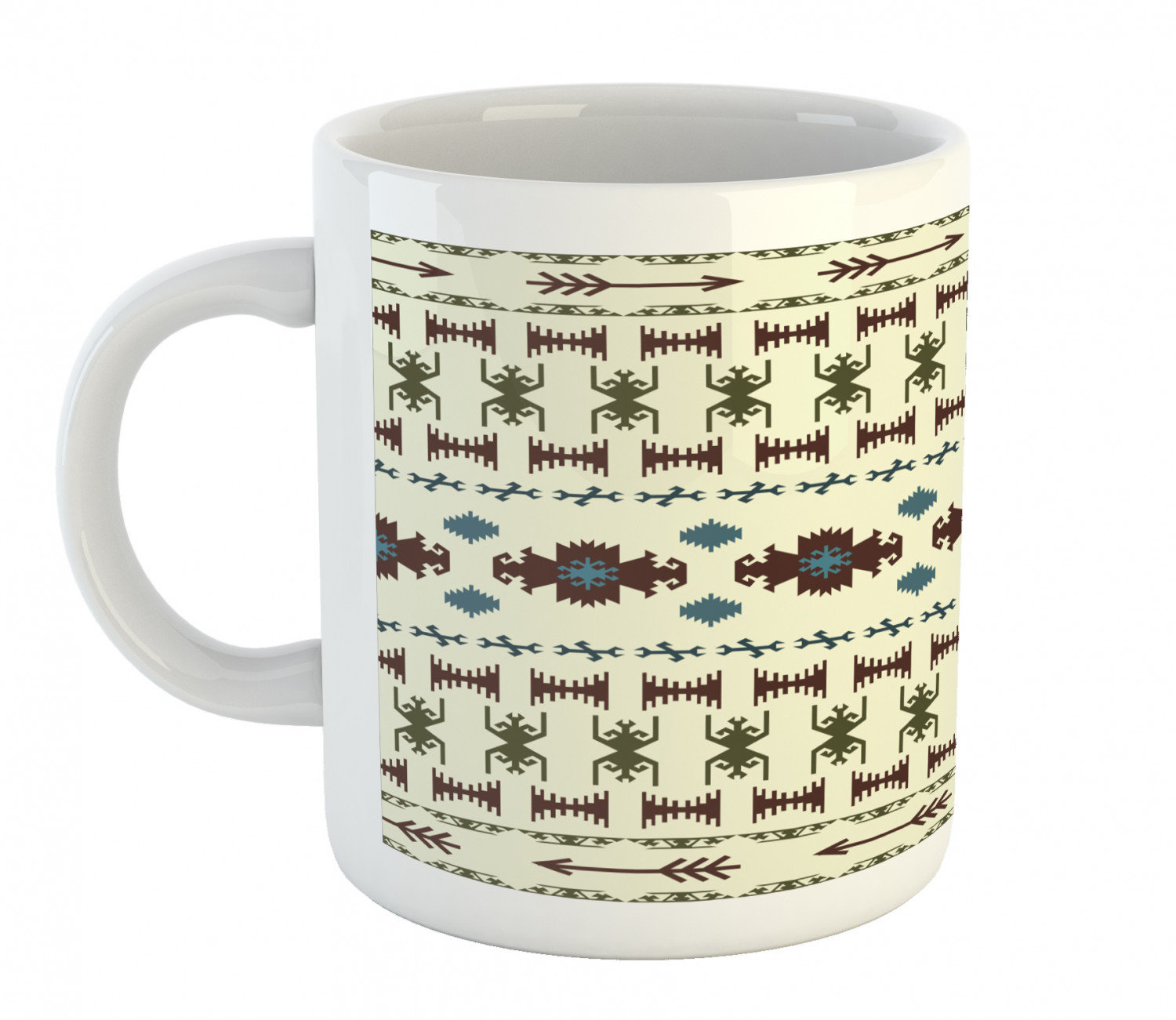 East Urban Home Tribal Coffee Mug | Wayfair