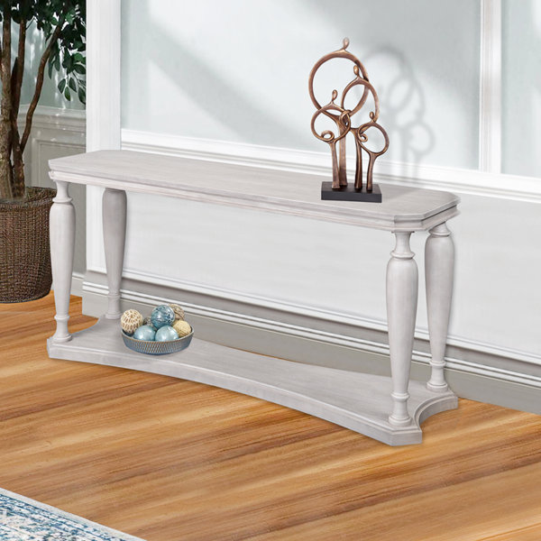 Canora Grey Renoj 60'' Solid Wood Console Table | Wayfair