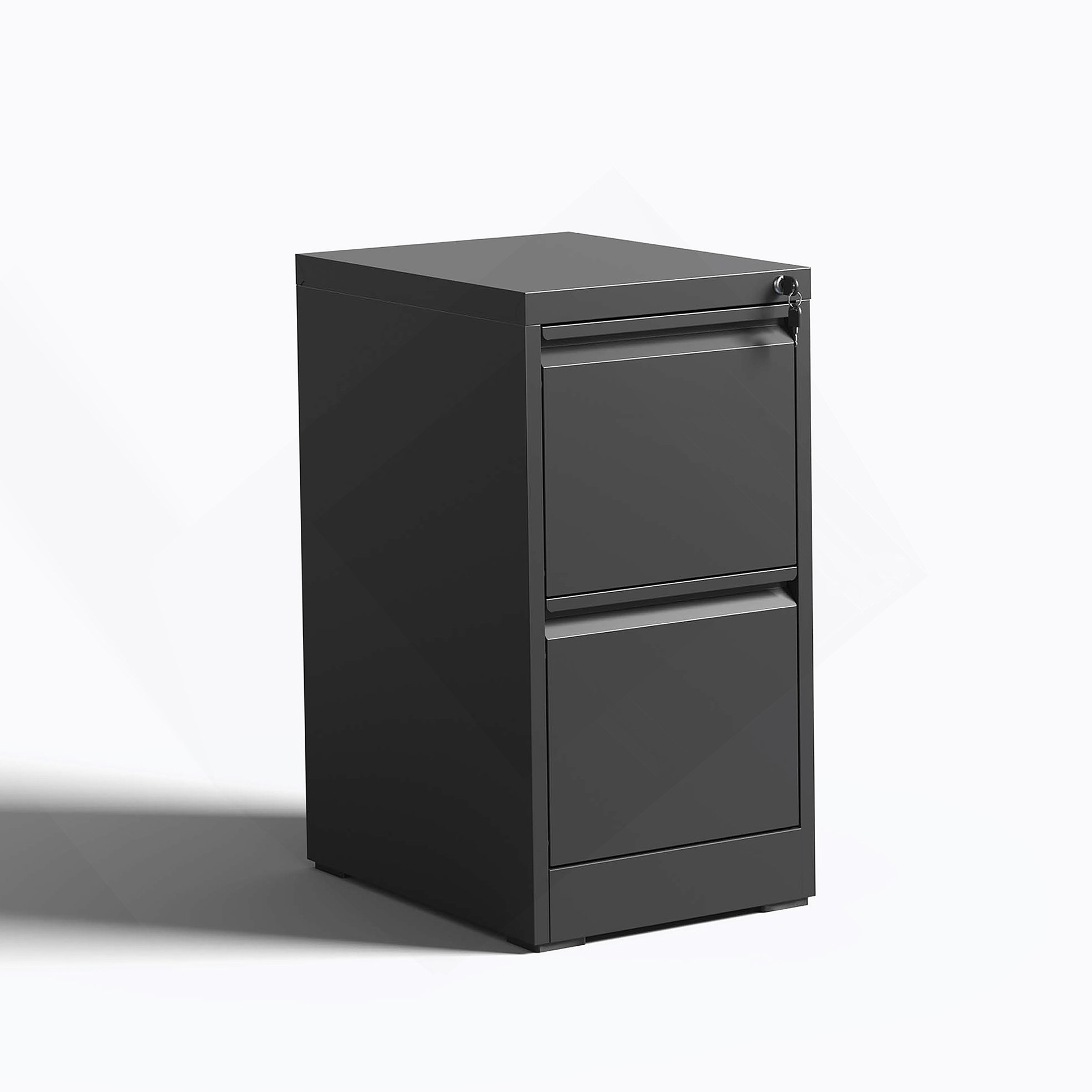 Wrought Studio™ Metal Vertical File Cabinet With Lock Office Home Steel ...