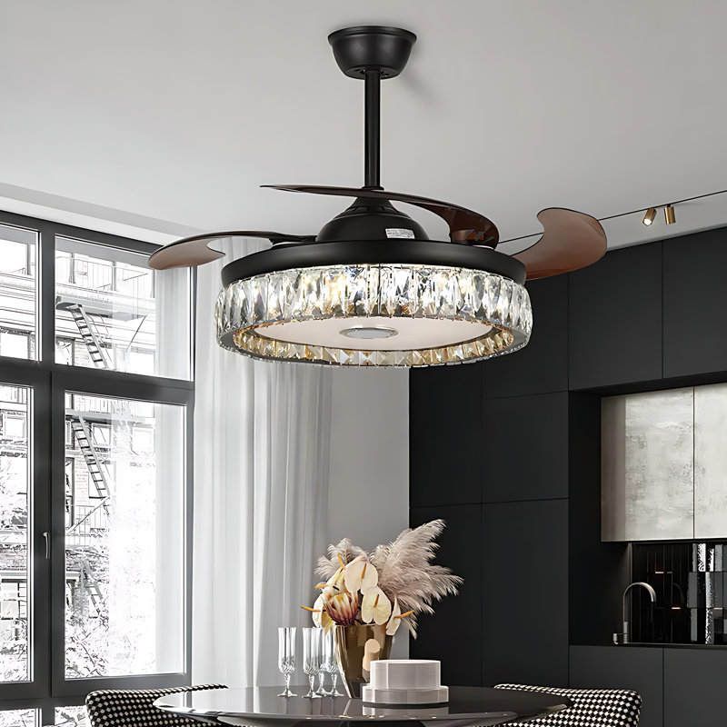 Mercer41 Gidas 42'' Ceiling Fan with LED Lights | Wayfair