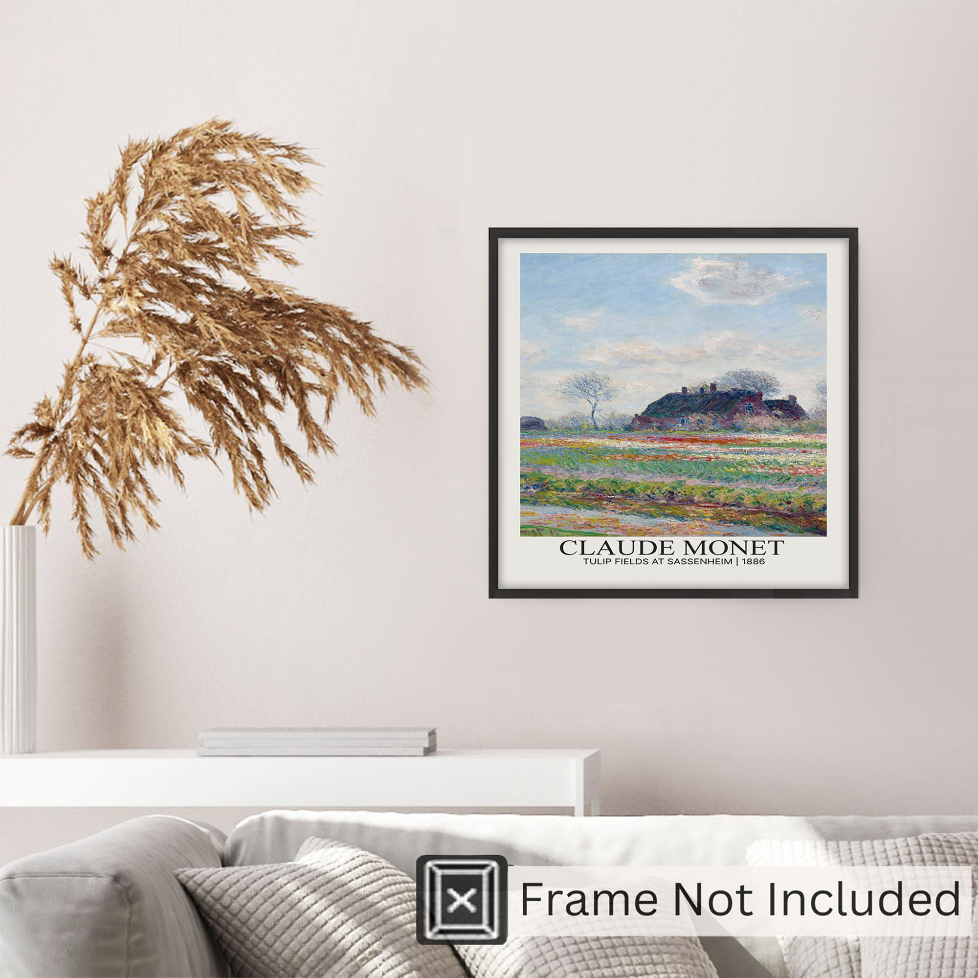 August Grove® Landscape and Nature Claude Monet Tulip Fields at ...