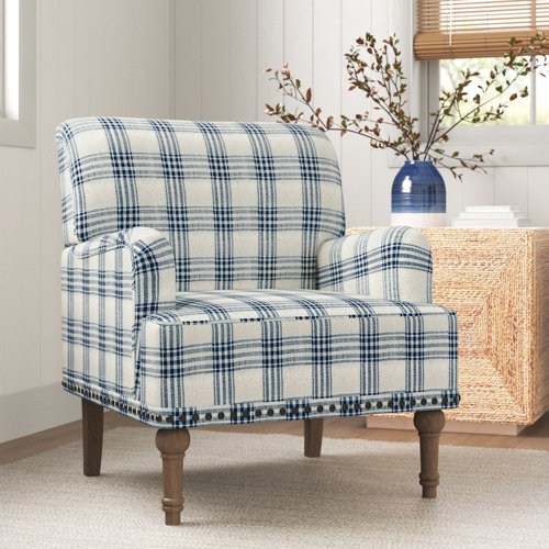 Plaid Accent Chairs You'll Love | Wayfair