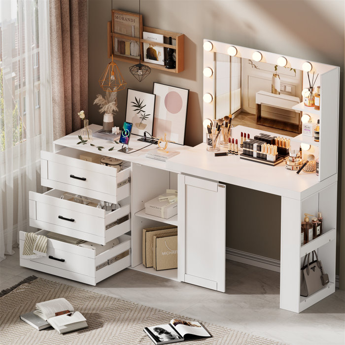 17 Stories Vanity & Reviews | Wayfair