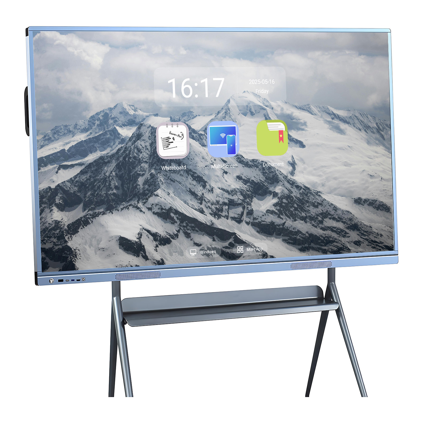 JYXCN Smart TVs for Classroom, 75 Inch Touch Screen All-In-One Multi ...