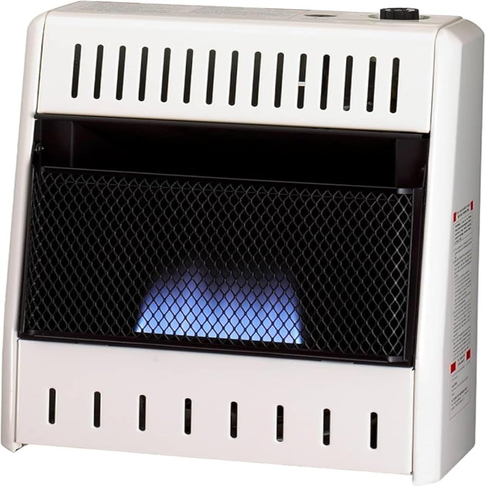 BUILTCO Procom ML100TBA-B Ventless Propane Gas Blue Flame Space Heater ...