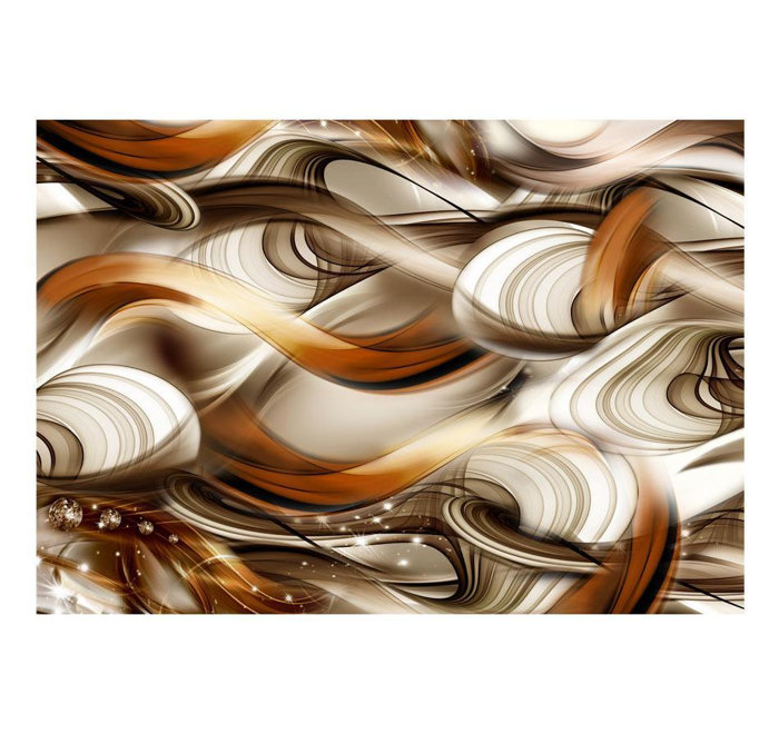 Fly Trend King, LLC Peel & Stick Abstract Wall Mural | Wayfair