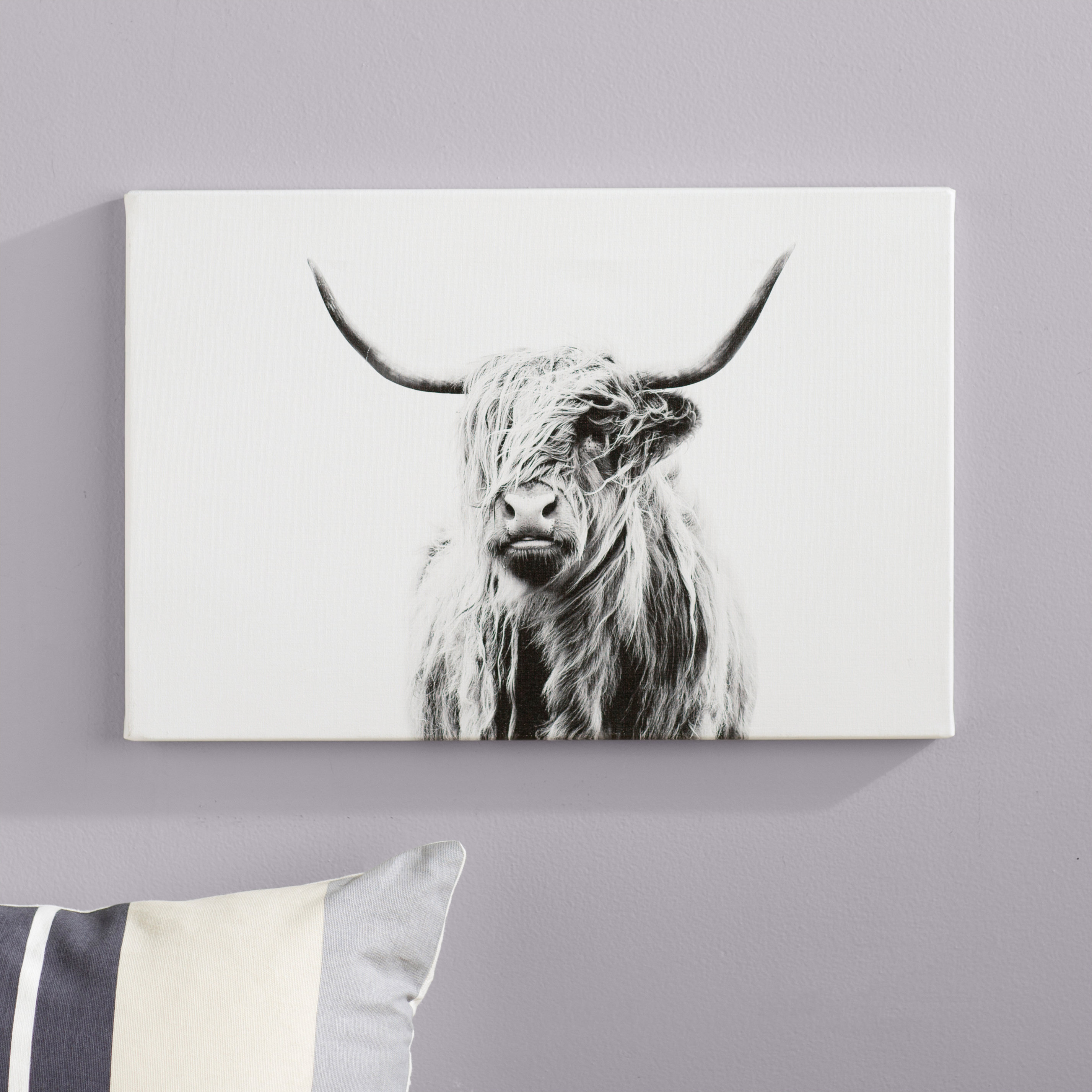 Mercury Row® Portrait of a Highland Cow by Dorit Fuhg - Print & Reviews ...