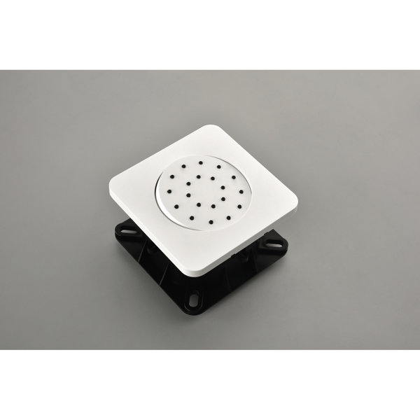 Banior Concealed Installation Square Body Jet Shower, 3pcs Bodyspray, 5 ...