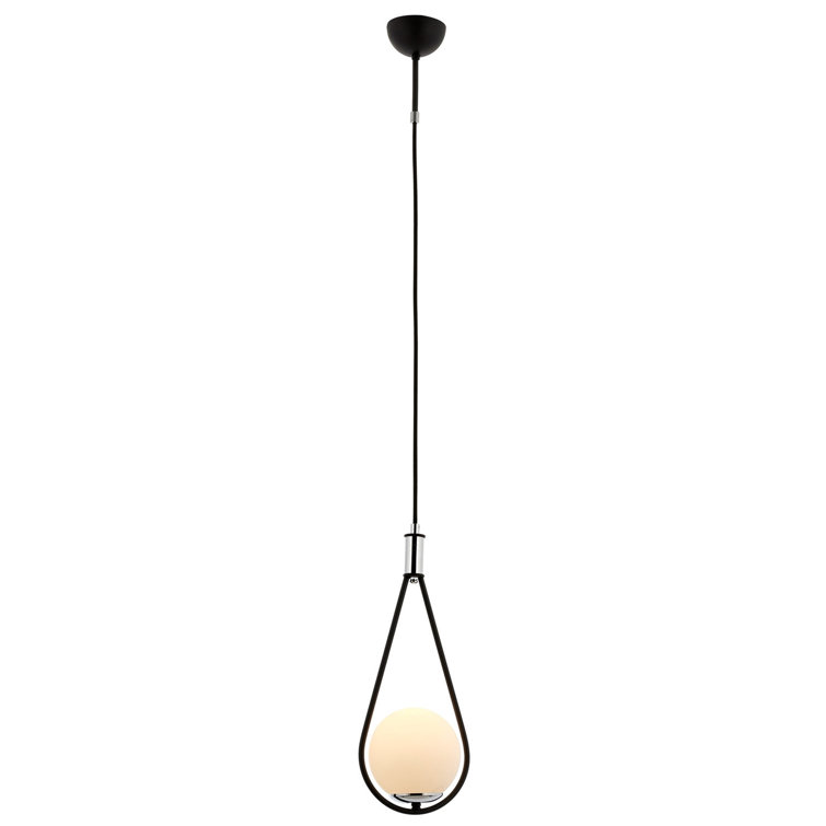 Mercer41 Demps 1 - Light Gold LED Teardrop Pendant | Wayfair.co.uk
