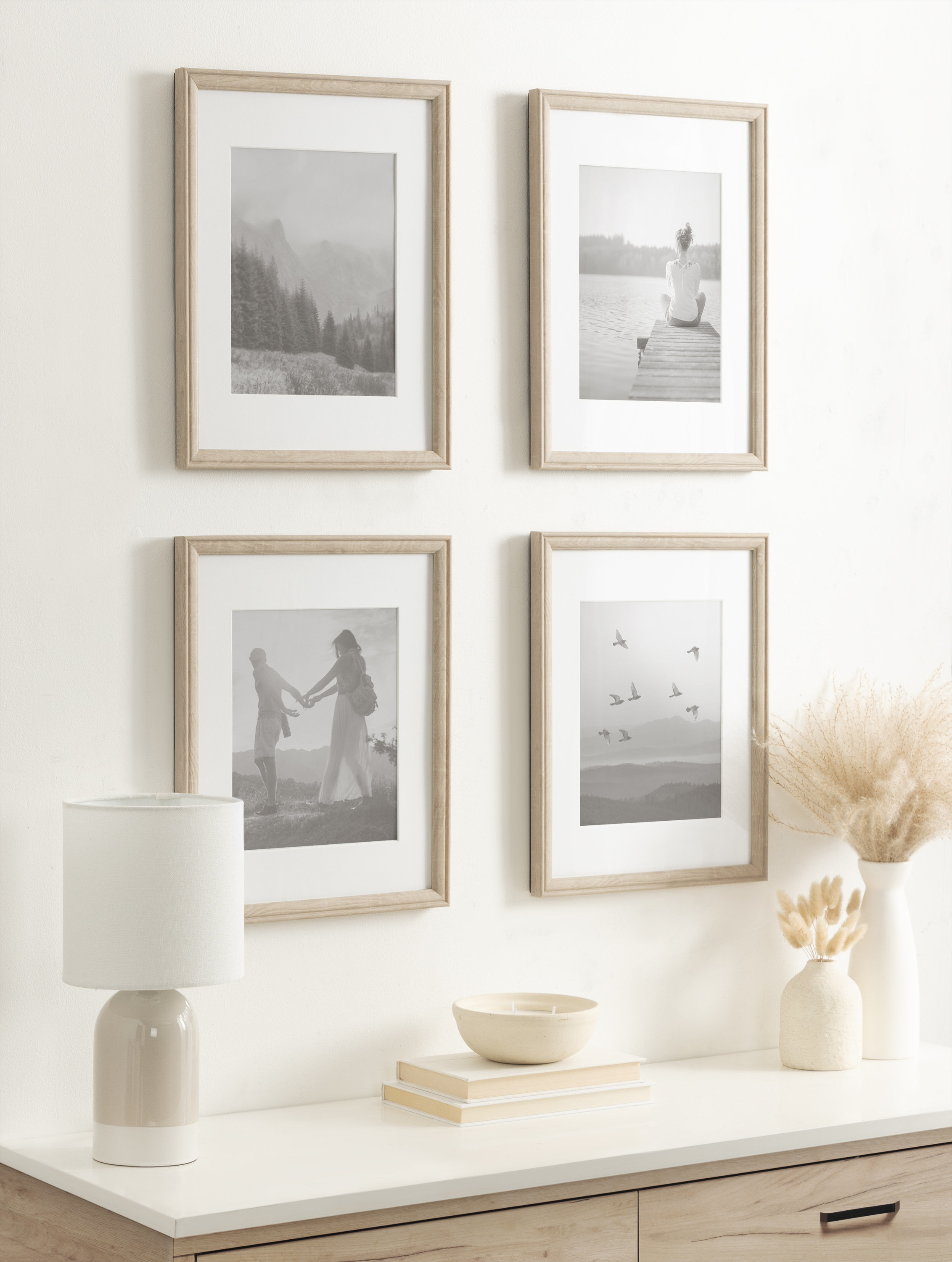 Willa Arlo™ Interiors Wickson 4 Piece Beveled Plastic Single Picture ...
