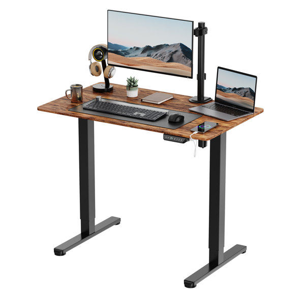 VonHaus Adjustable Metal Base Standing Desk & Reviews | Wayfair.co.uk