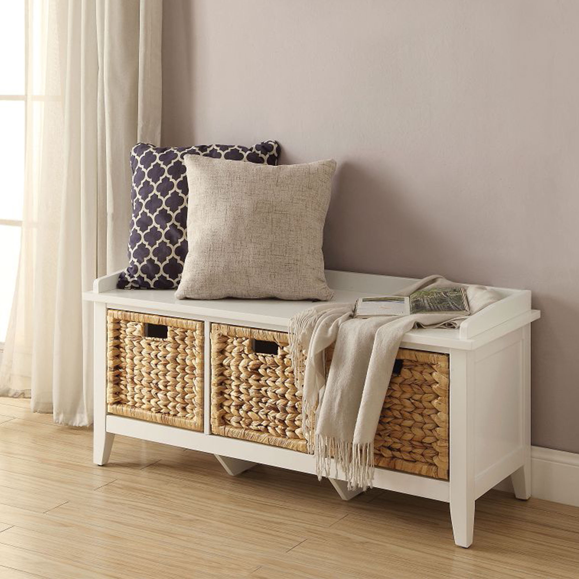 Rosecliff Heights Chisato Drawers Storage Bench | Wayfair