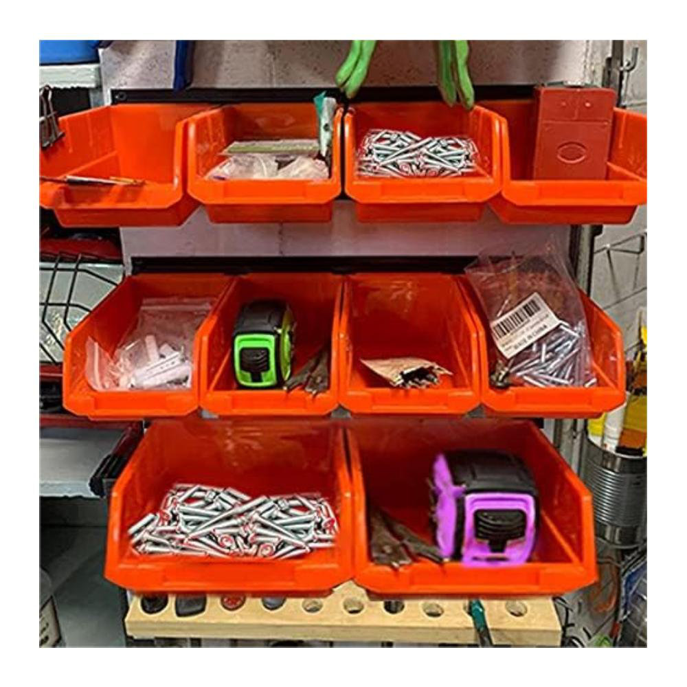 WFX Utility™ Wall Mounted Storage Bins, Wall Storage Bins Parts Rack 10 ...
