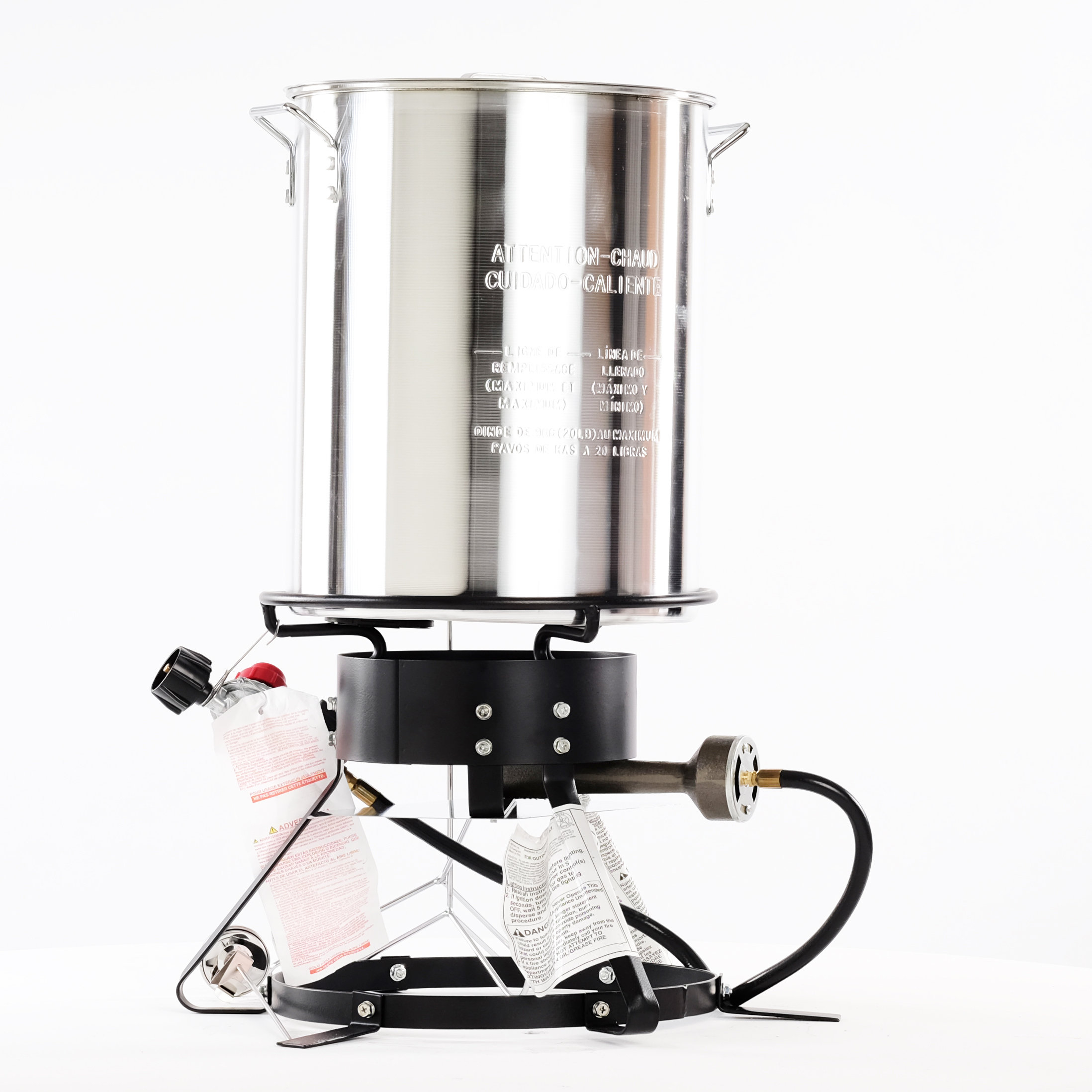 King Kooker 29 Qt. Aluminum Turkey Frying Outdoor Cooker Kit & Reviews ...