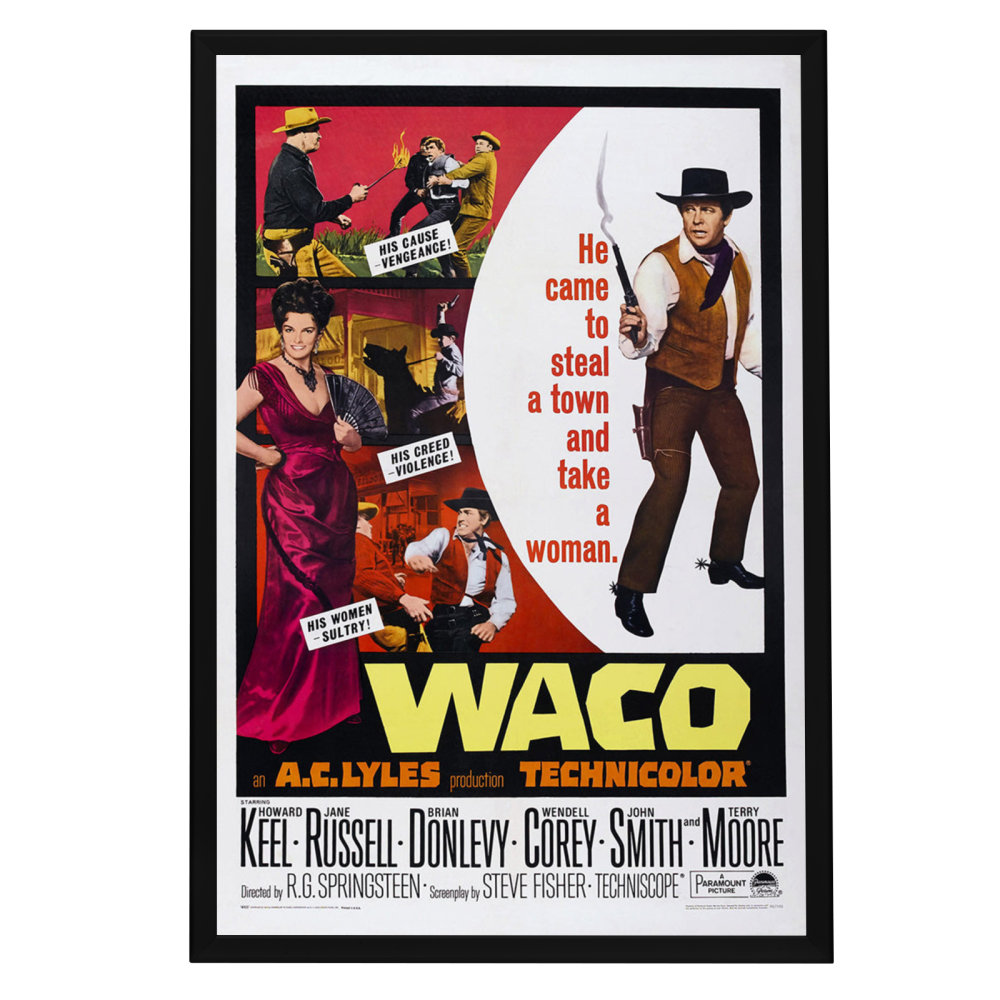 Red Barrel Studio® " "Waco" (1952) " on Paper | Wayfair
