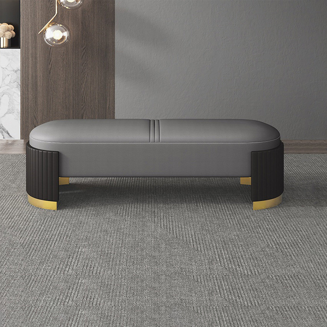 Creative bed end stool Light luxury, first class bed stool - Wayfair Canada