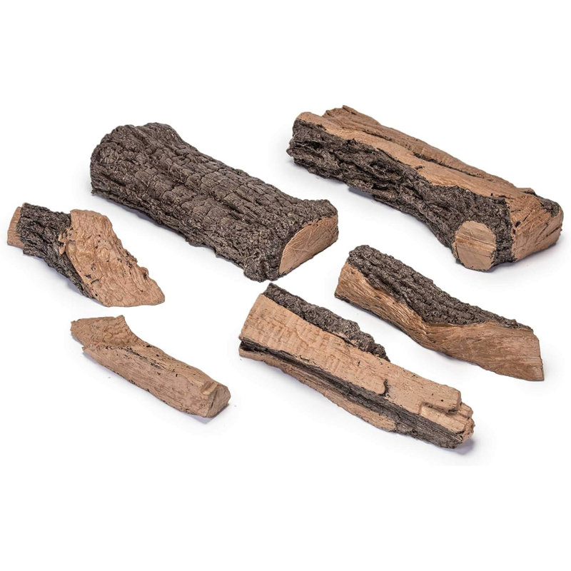 ENDOSTO 18" Split Oak Designer Plus Gas Logs Only No Burner | Wayfair
