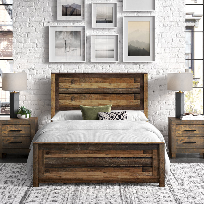 Steelside™ Milano Low Profile Standard Bed & Reviews | Wayfair