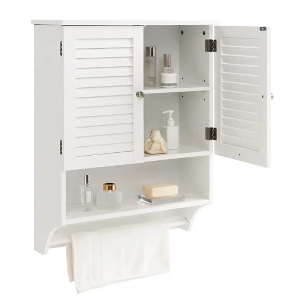 Winston Porter Olari 2-Doors Bathroom Wall-Mounted Medicine Cabinet ...