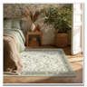 East Urban Home Boho Floral Rug Washable Non-Slip Carpet For Living ...
