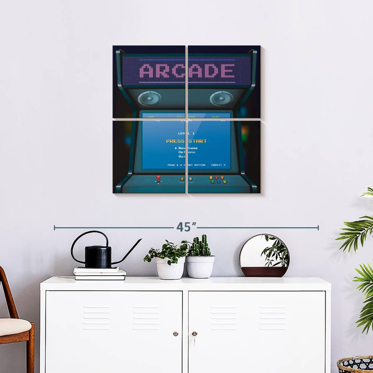 Ebern Designs Senne Arcade Screen | Wayfair