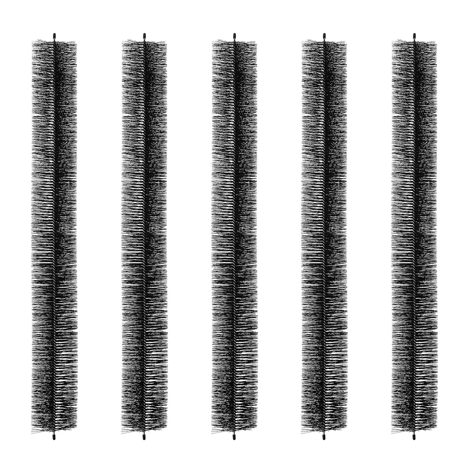 VEVOR Gutter Brush,15 Feet Total Length 4.33 inch Diameter Gutter Tools ...