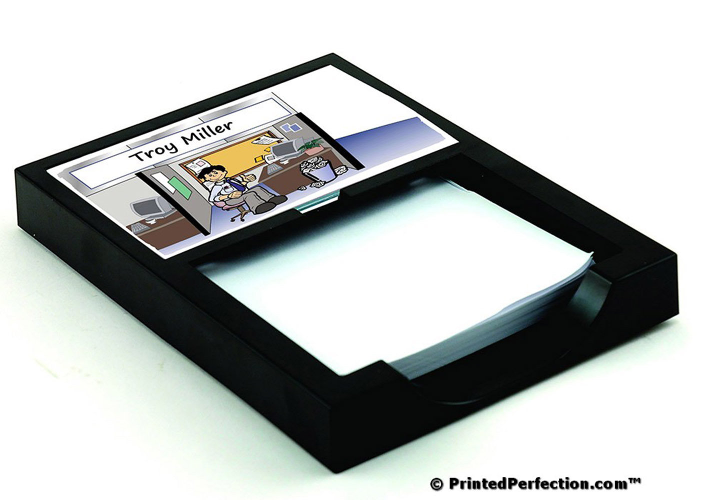 Printed Perfection Personalized Cubicle Office Worker Male Memo Holder ...