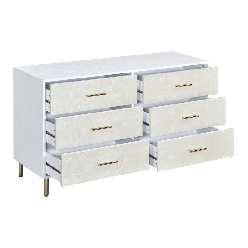 Latitude Run® Maraih 46.6'' W 6 - Drawer Dresser | Wayfair