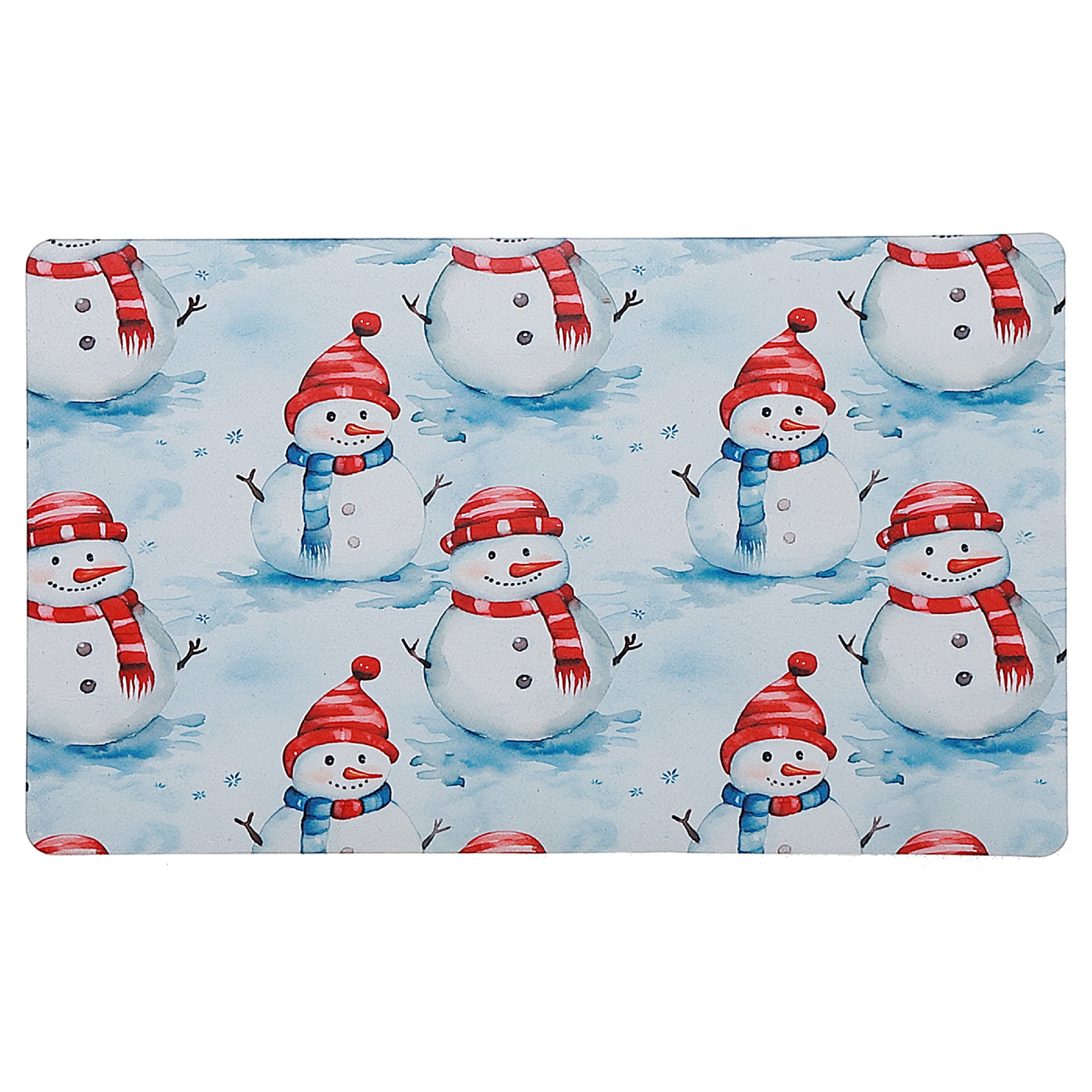 The Holiday Aisle® Kayatana Non-Slip Christmas Outdoor Doormat | Wayfair