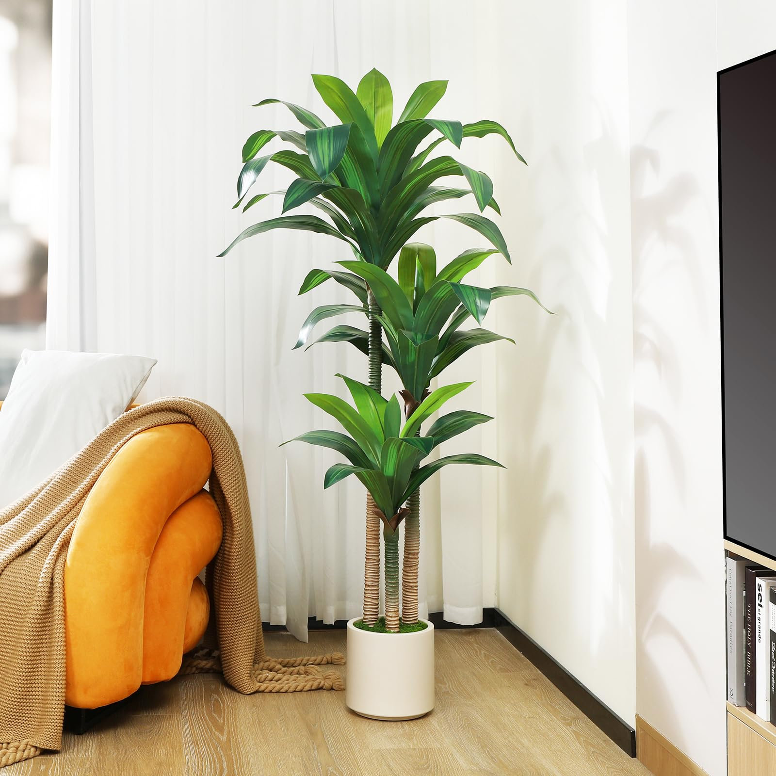 Corrigan Studio Artificial Dracaena Tree 5Ft Tall - Wayfair Canada