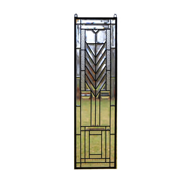 Foundry Select Stained Glass Window Panel & Reviews | Wayfair