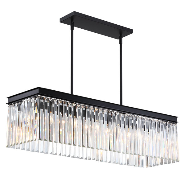 Mercer41 Neilina 6 - Light Dimmable Square / Rectangle Chandelier | Wayfair