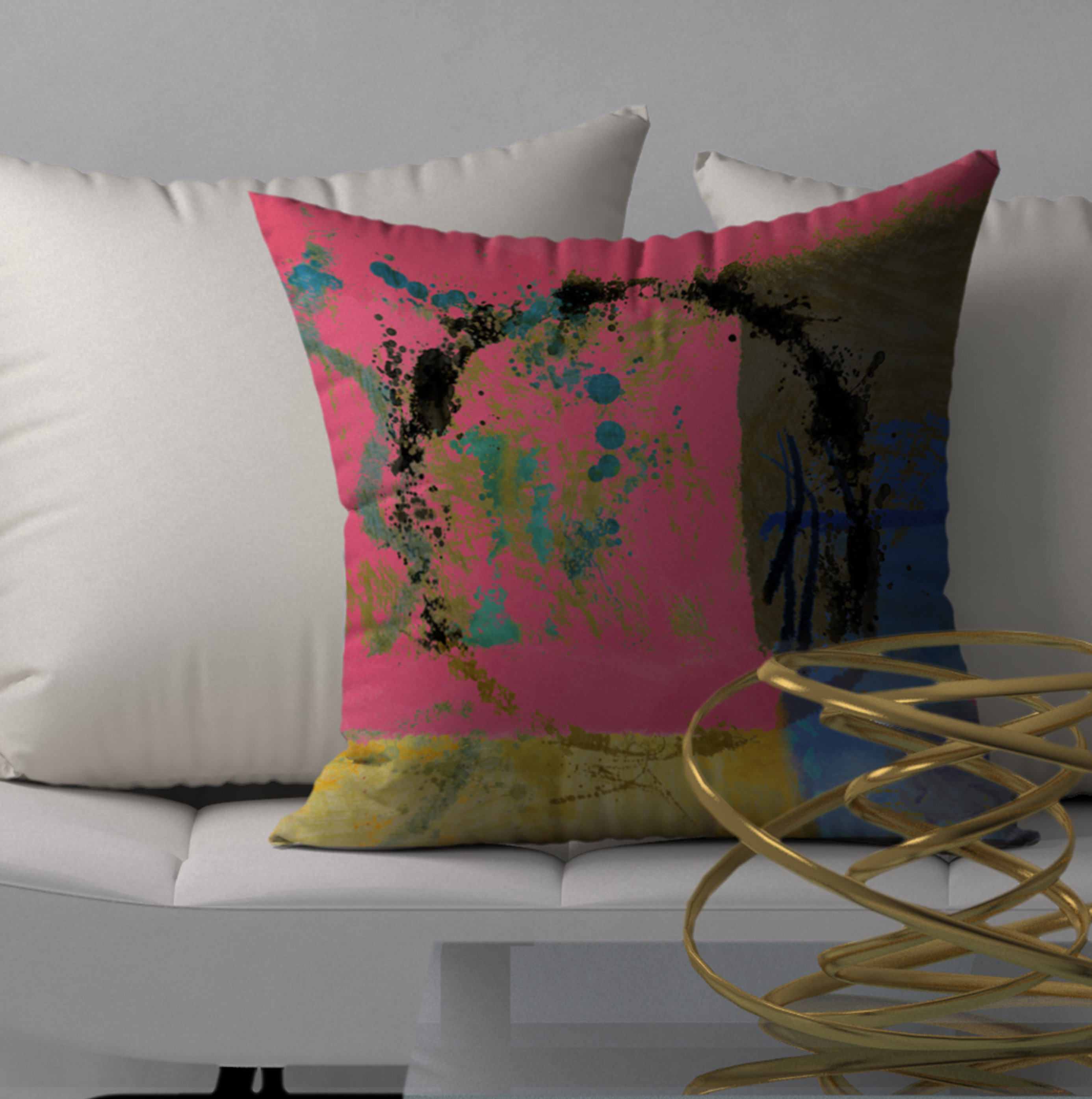 LeRoi Products Abstract Throw Pillow - Wayfair Canada