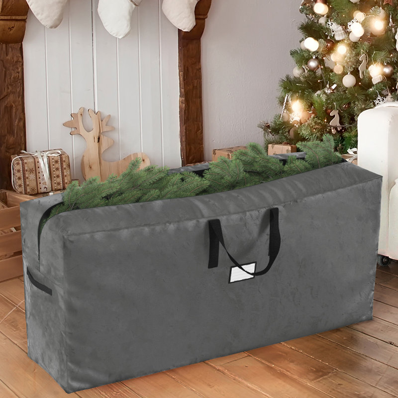 The Holiday Aisle® Christmas Tree Storage Bag - Heavy-Duty Storage Bags ...